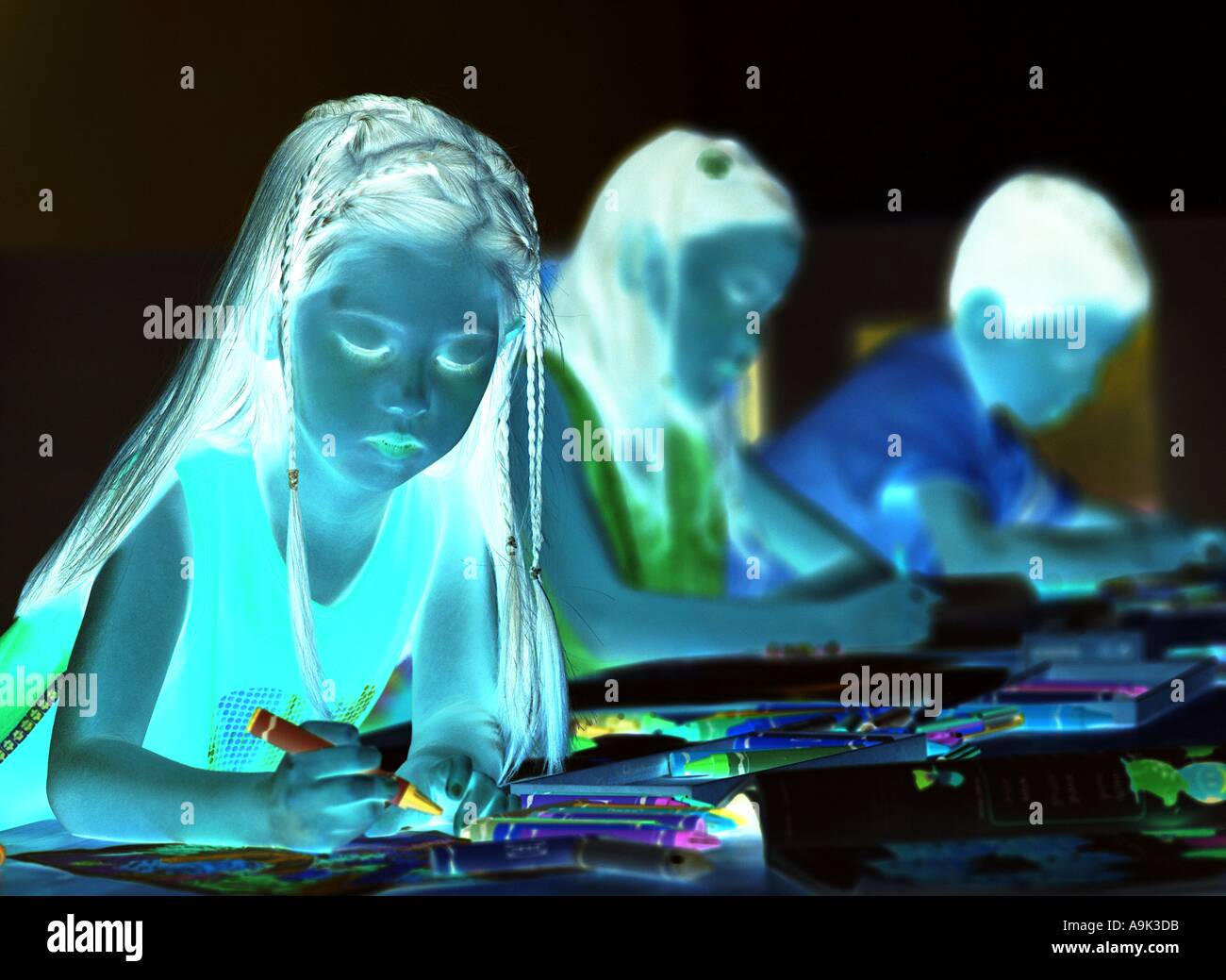 Kids Expressions II Stock Photo - Alamy