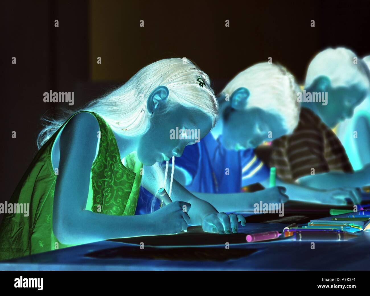 Kids Expressions II Stock Photo - Alamy