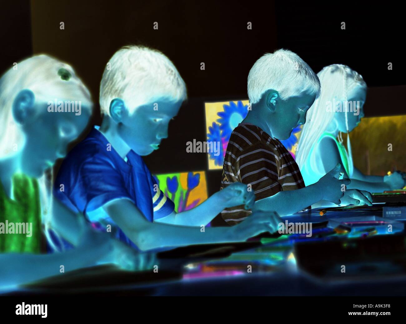 Kids Expressions II Stock Photo - Alamy