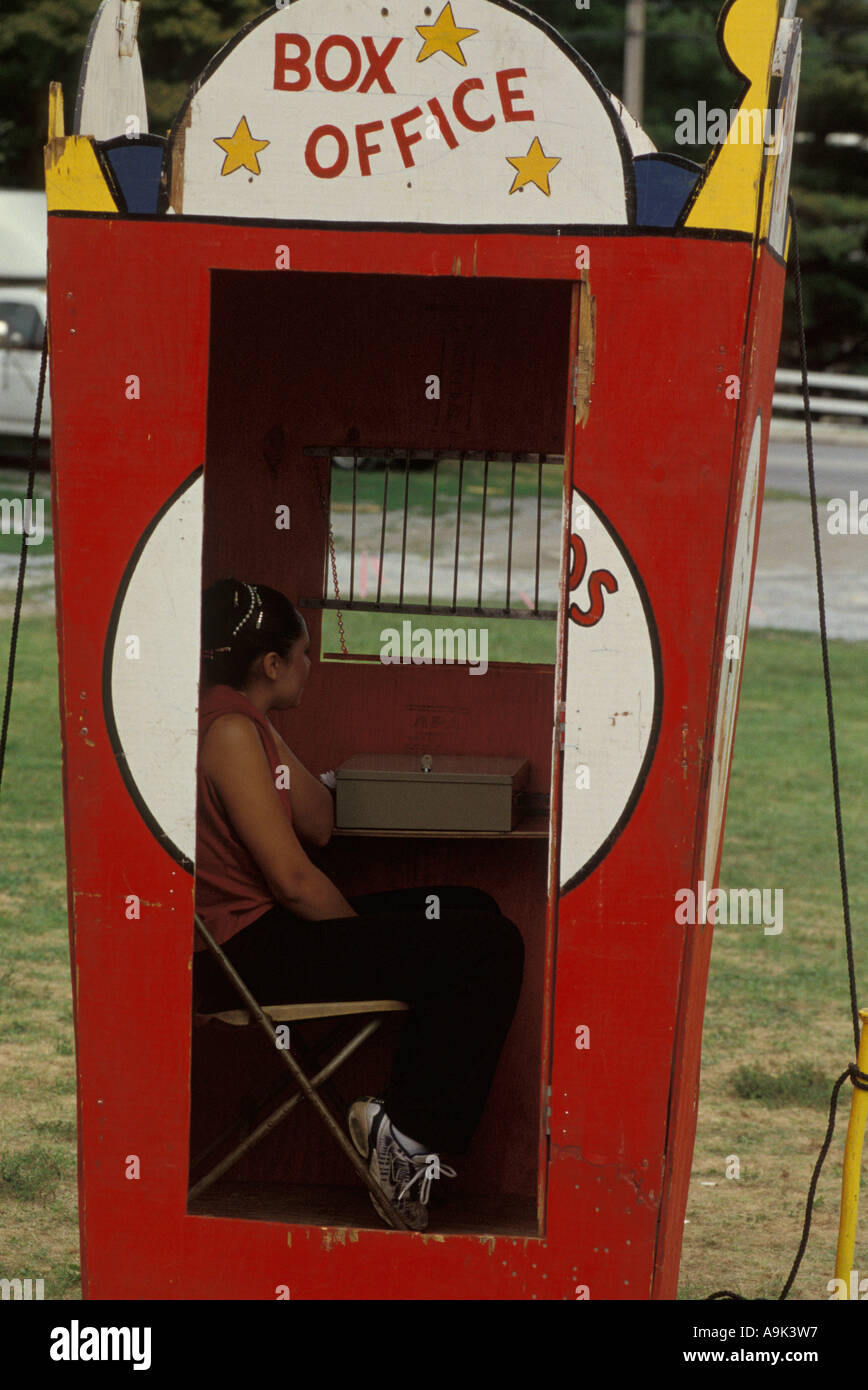 Bentley Bros. Brothers circus box office ticket booth American US ...