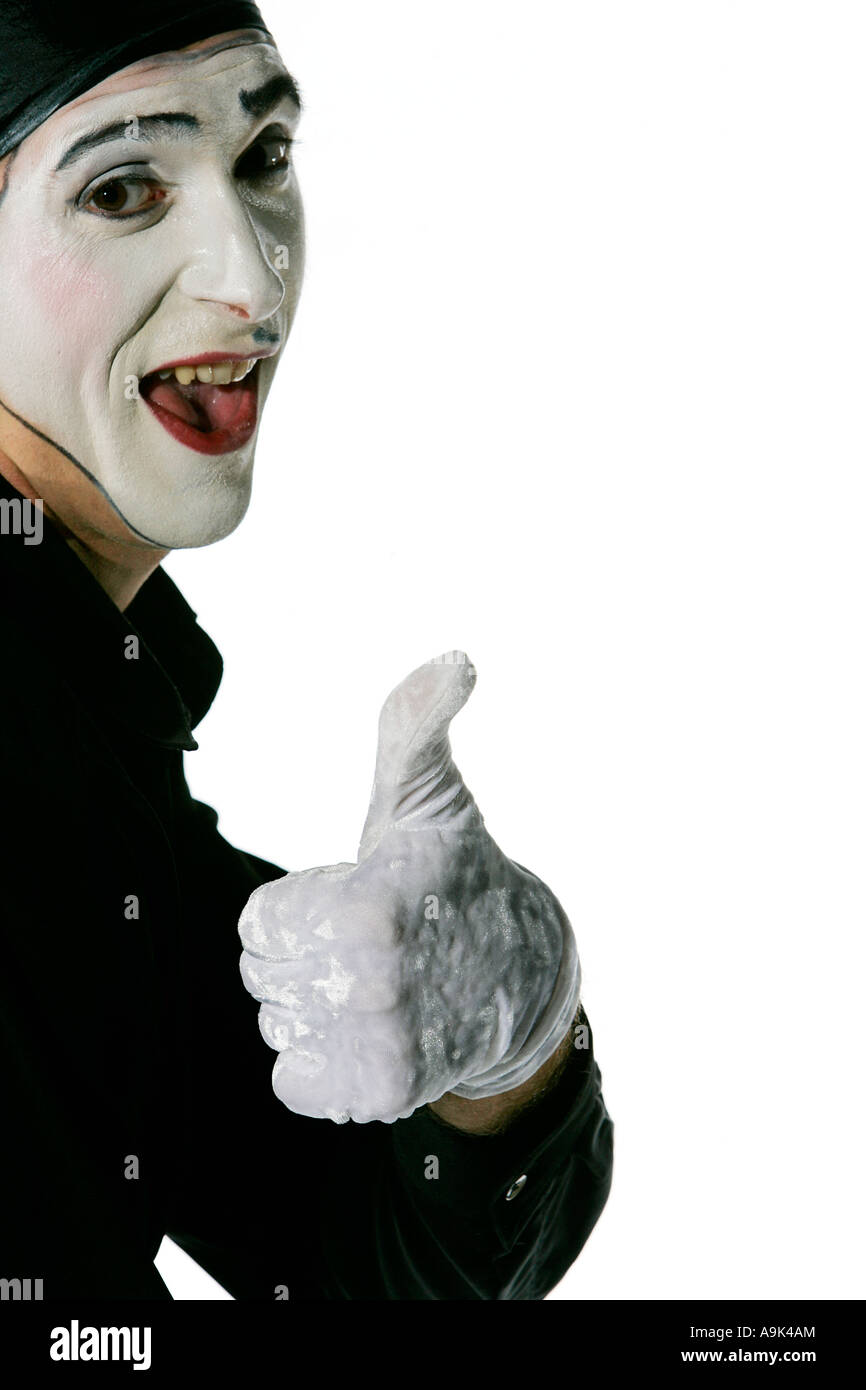 actor mime comedian OK Stock Photo - Alamy