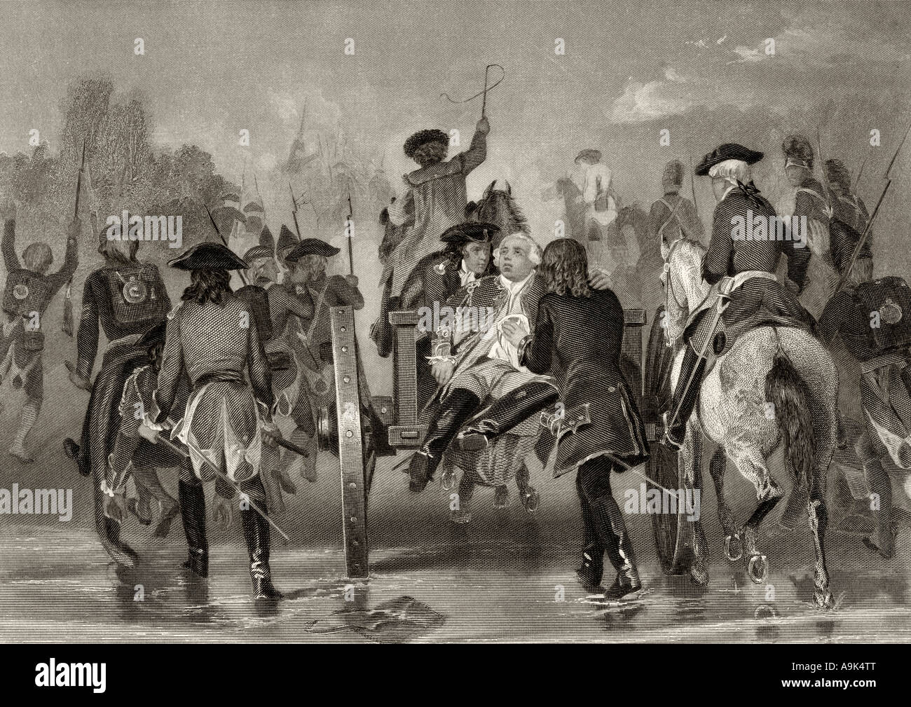 French and indian war french soldiers hi-res stock photography and ...