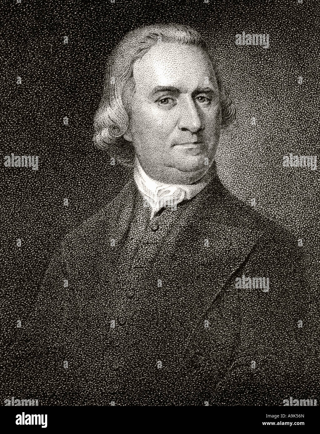 Samuel Adams, 1722 - 1803. American statesman and Founding Father Stock ...