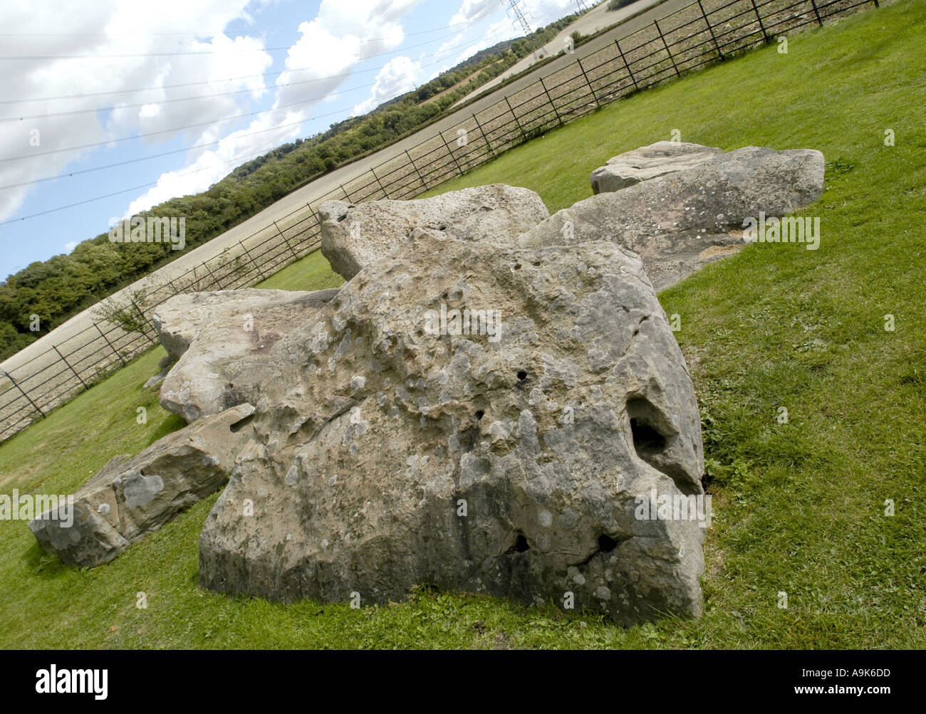 Little Kits Coty or the countless stones in Kent England Stock Photo ...