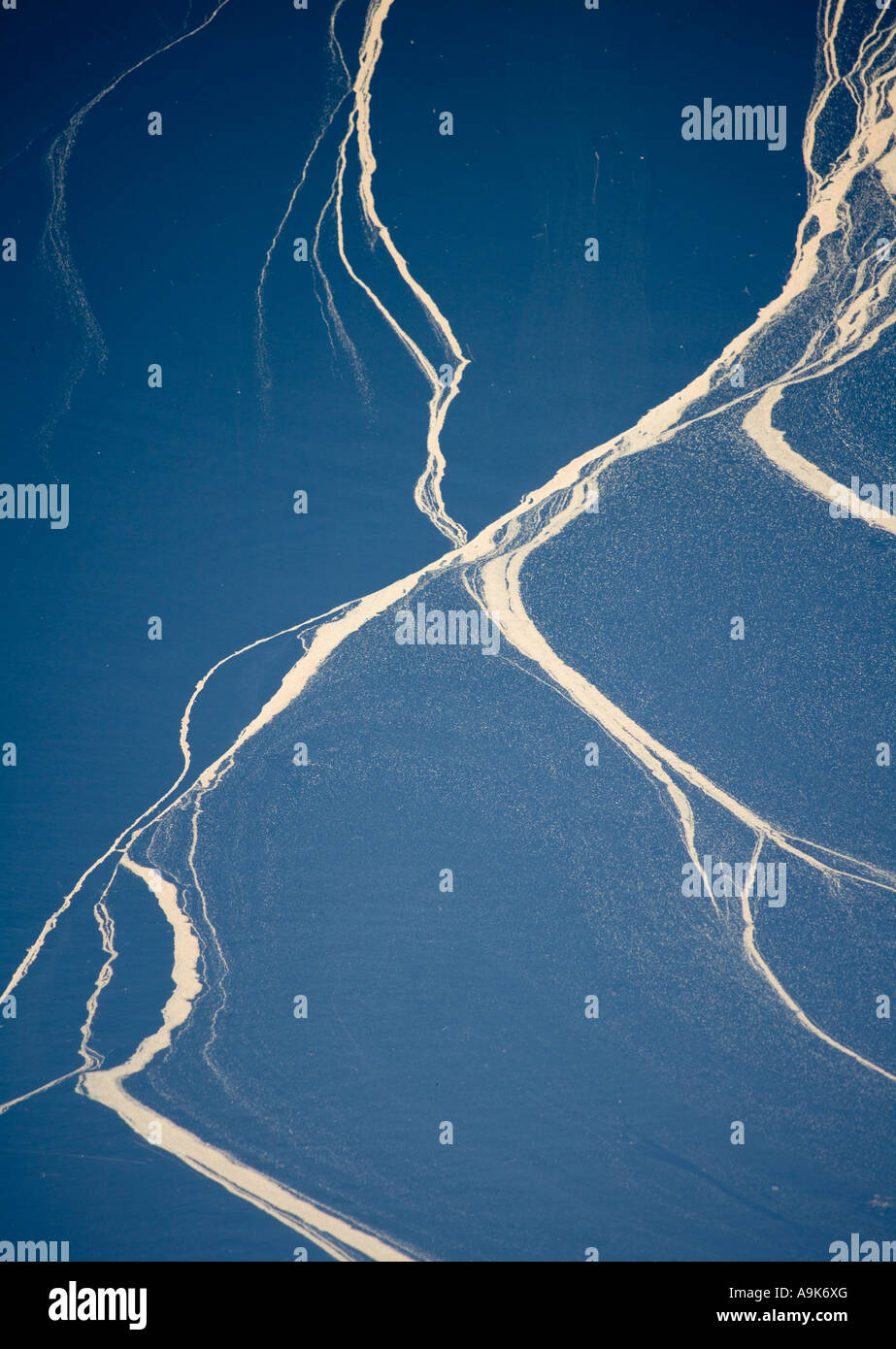 Algae Patterns on water Stock Photo - Alamy