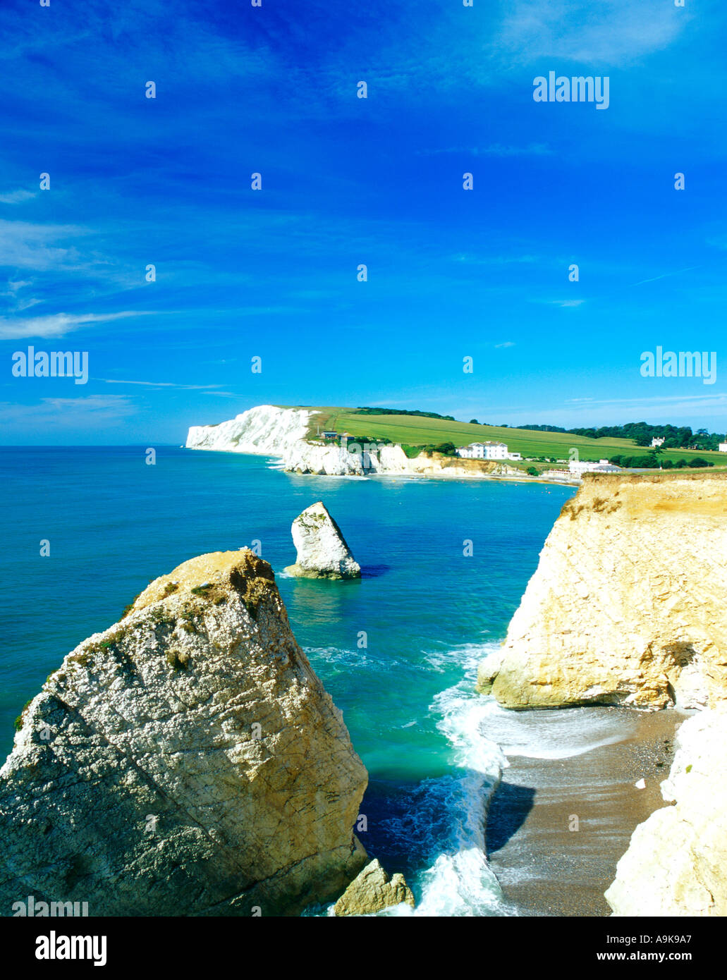 Freshwater bay iow hi-res stock photography and images - Alamy