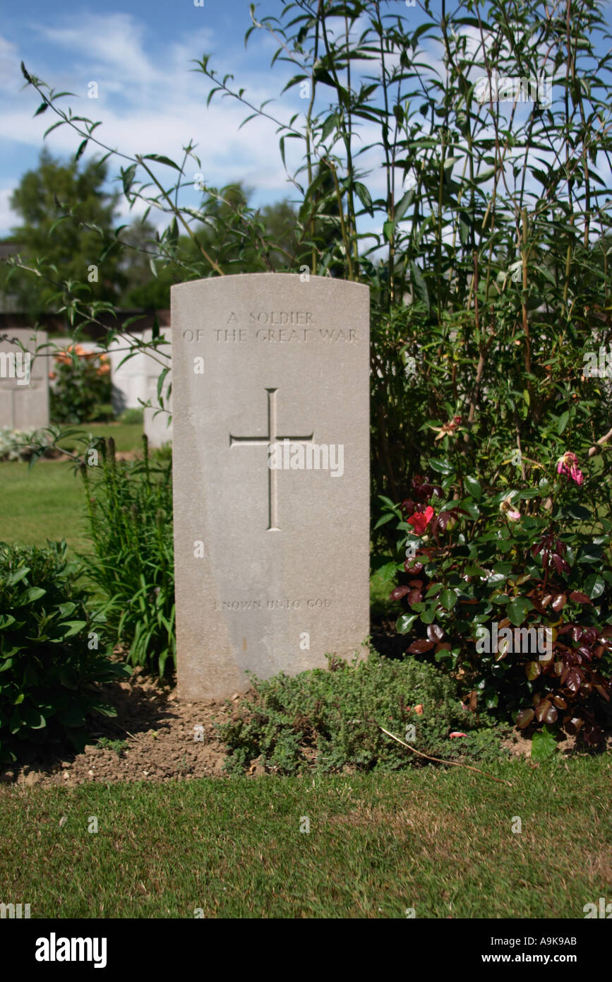 Grave of Unknown Soldier World War 2 Two Dated 20th August 1943 in ...