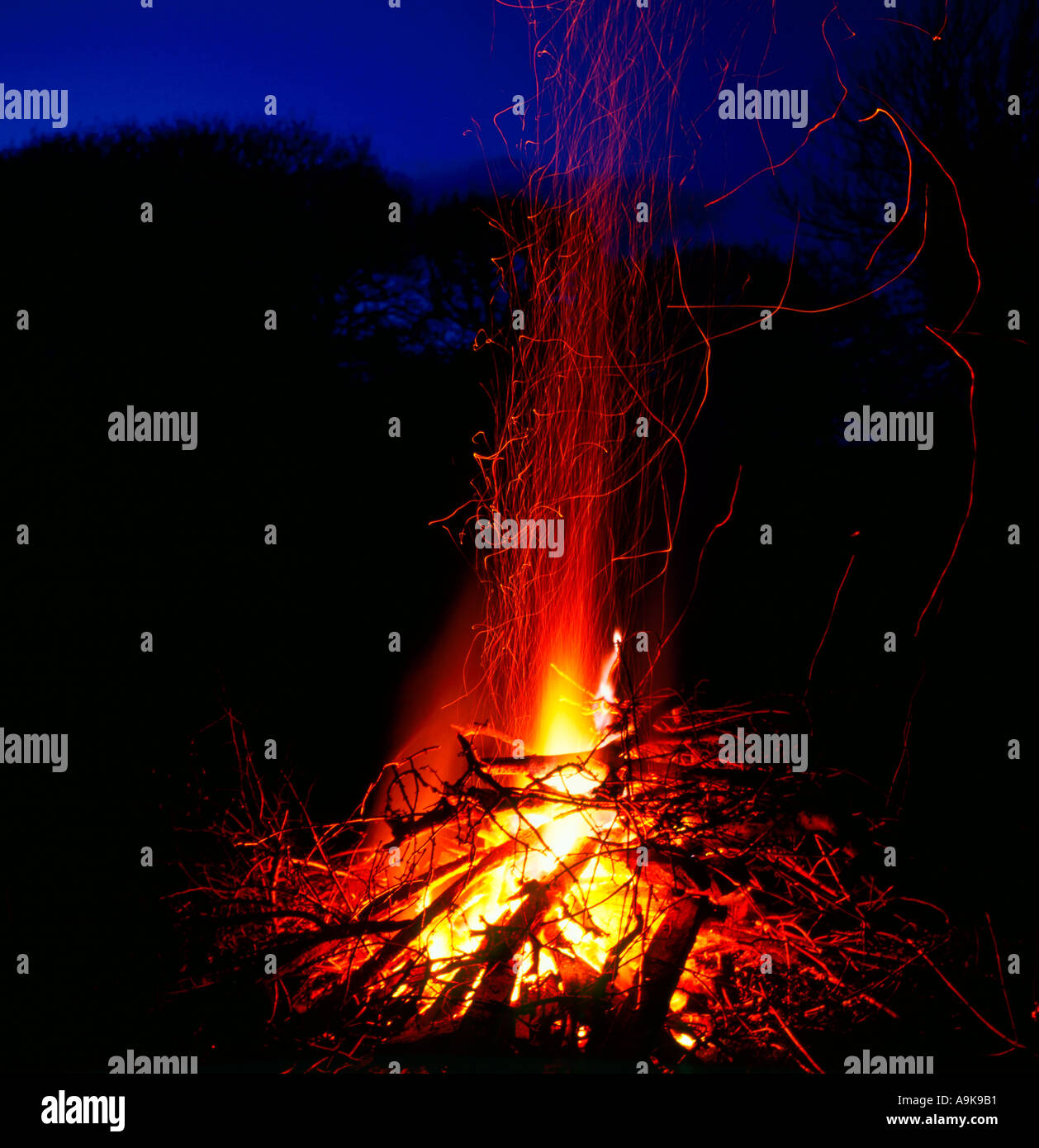 The bonfire hi-res stock photography and images - Alamy
