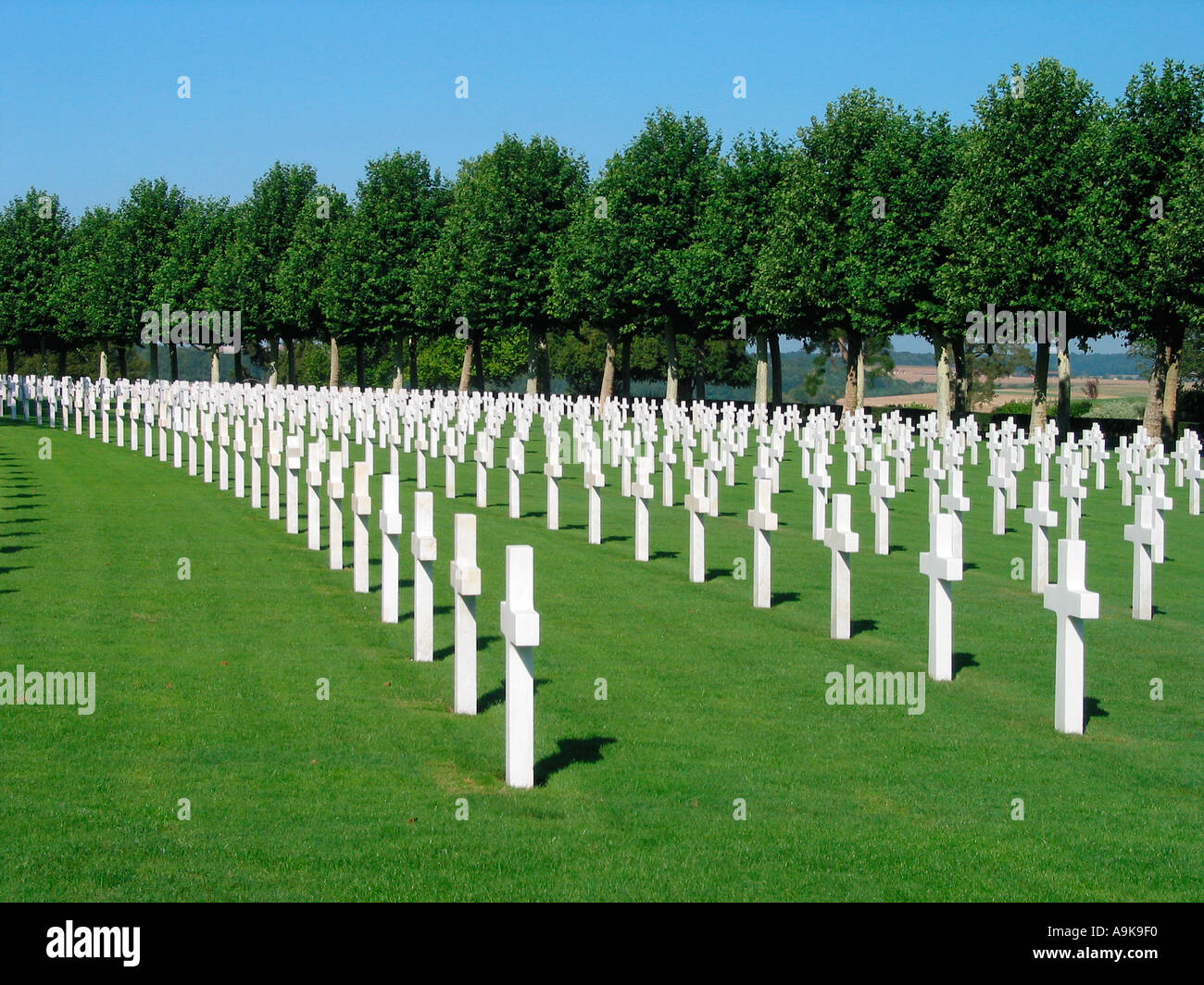 World War one cemetery in France Stock Photo - Alamy