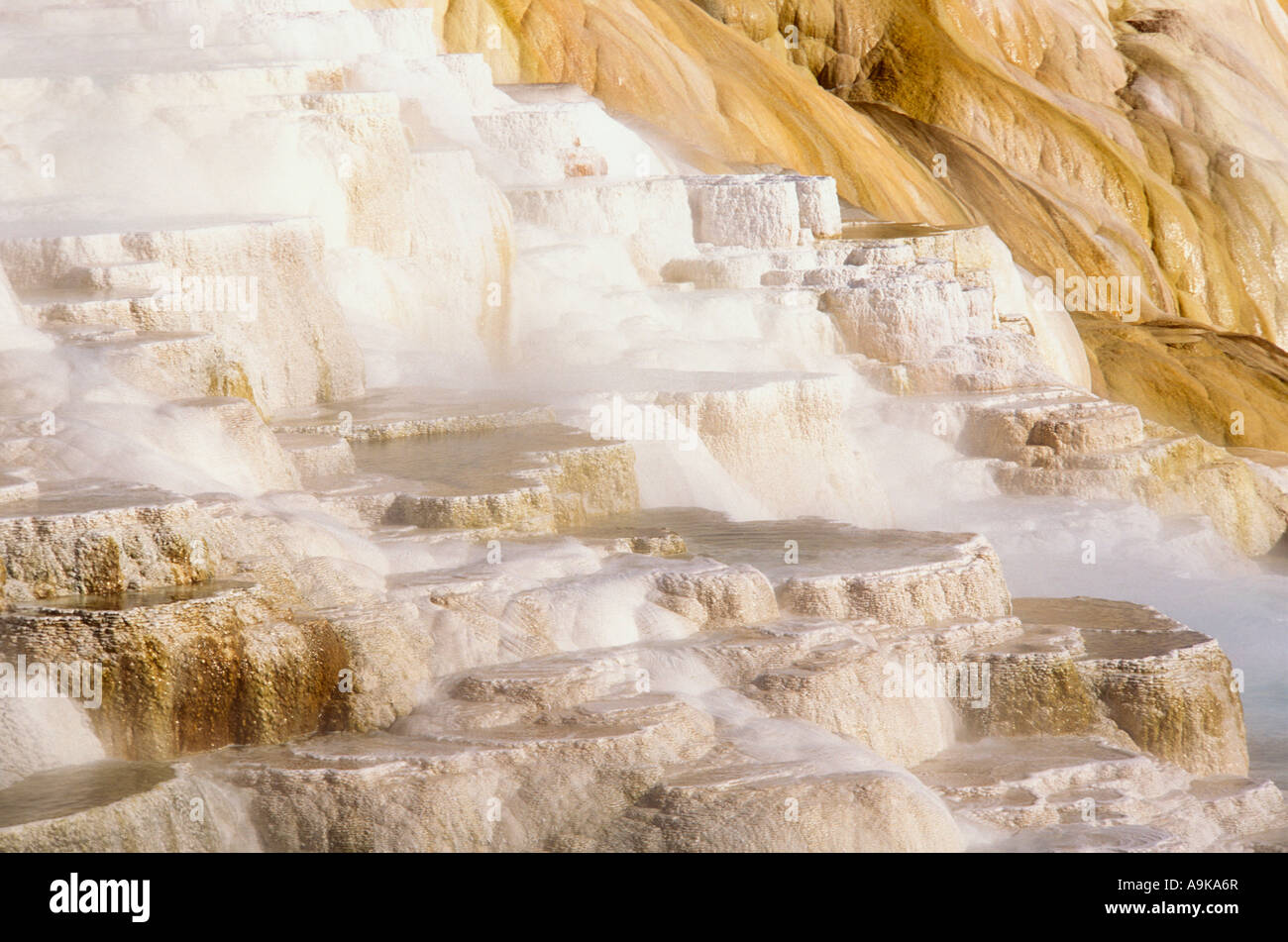 Scenic hot spring layers hi-res stock photography and images - Alamy