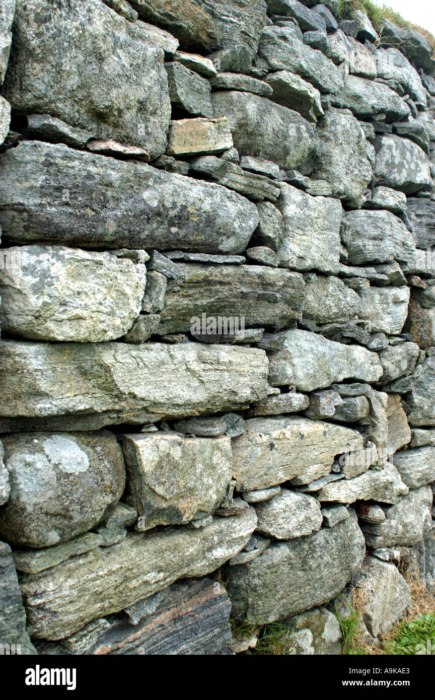 Drystone Wall Callanish Lewis Hebrides Stock Photo - Alamy