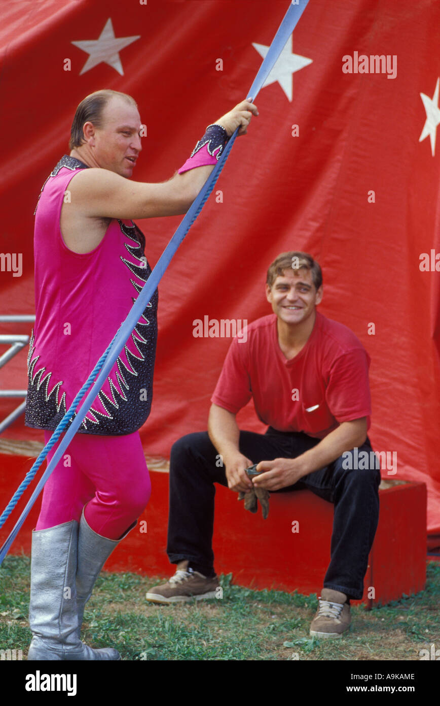 Bentley Bros. Brothers circus owner lion tamer roustabout American US ...