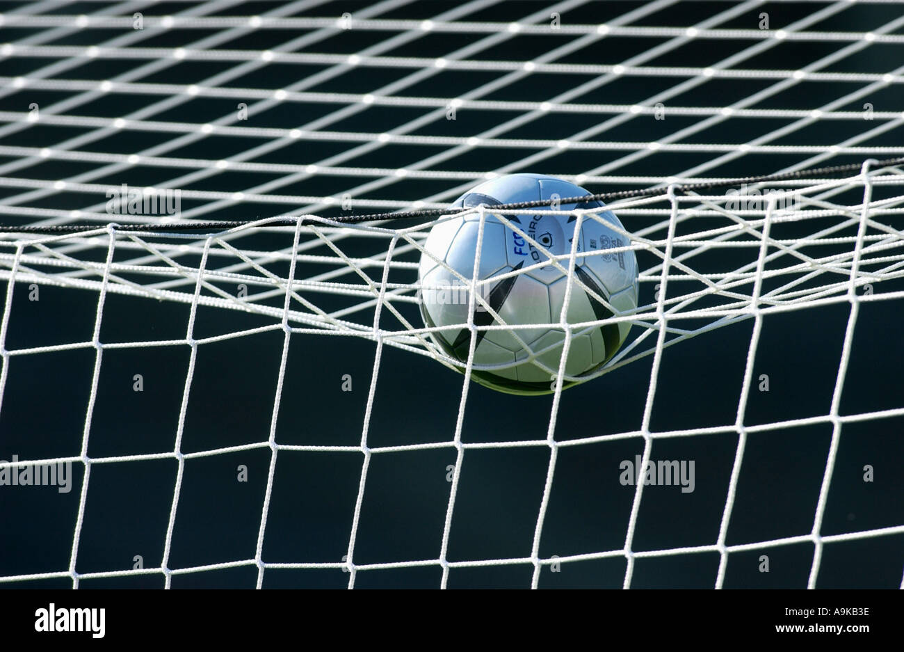 Football goalnet hi-res stock photography and images - Alamy