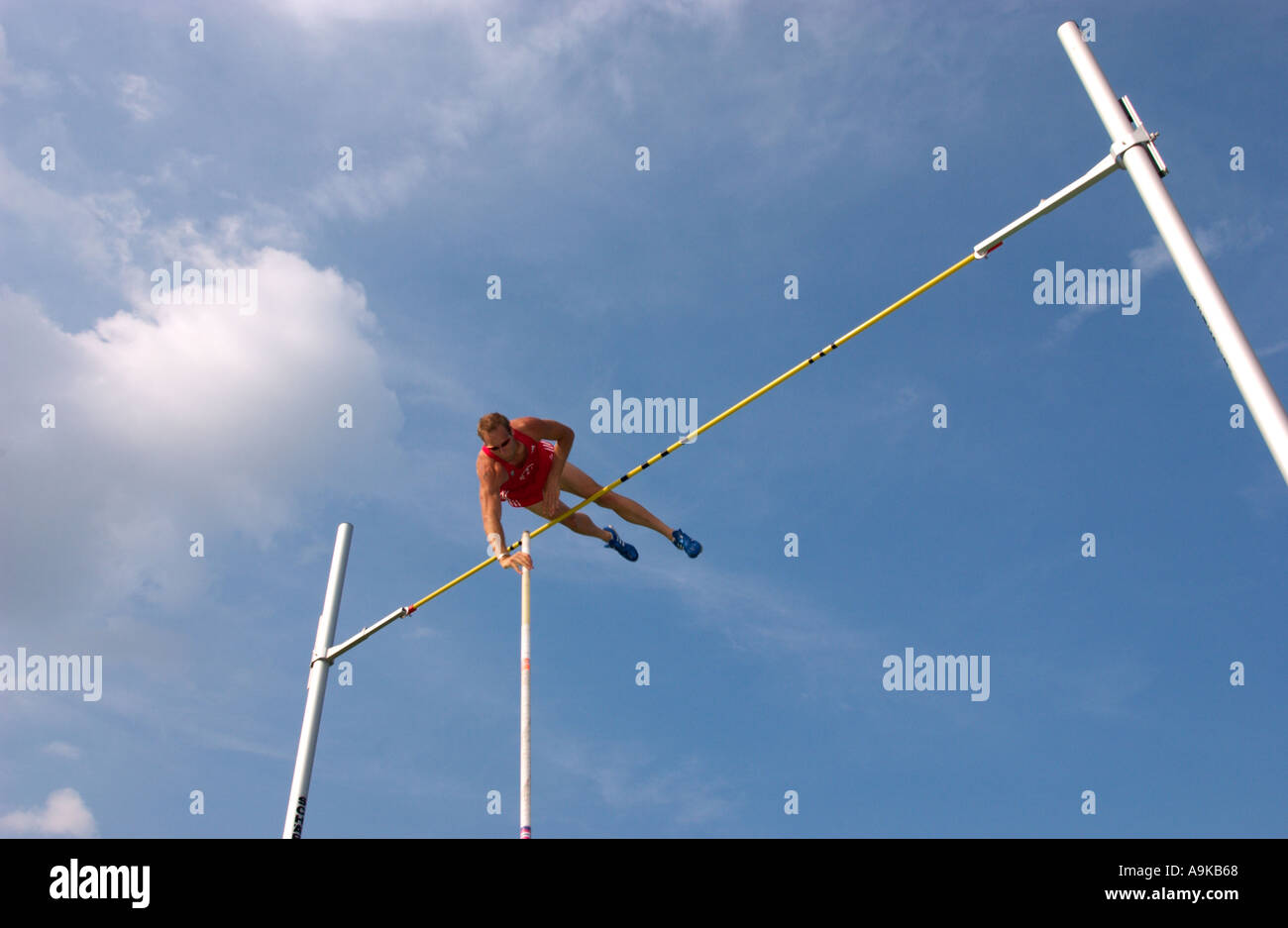 pole vault competition Stock Photo - Alamy