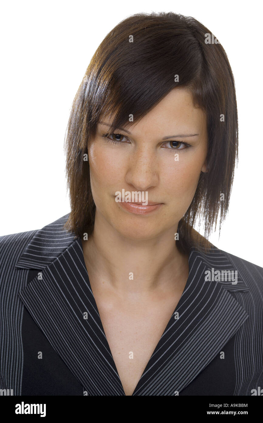 portrait of a self-assured, young woman Stock Photo - Alamy