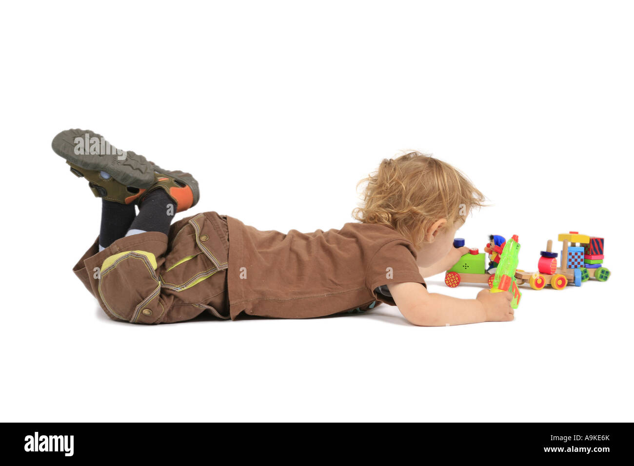 small boy playing, Germany Stock Photo - Alamy