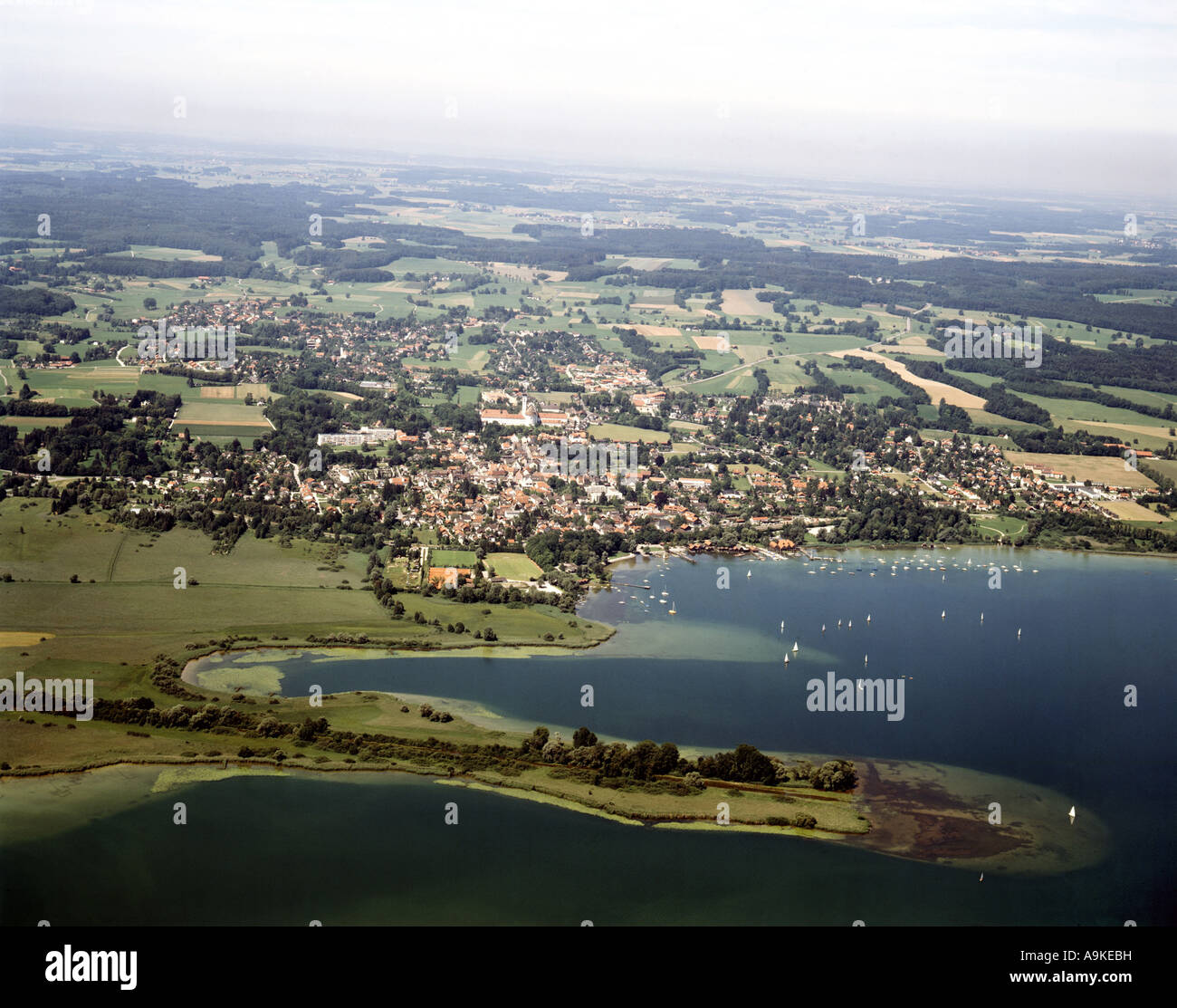 Town on lake ammersee hi-res stock photography and images - Alamy
