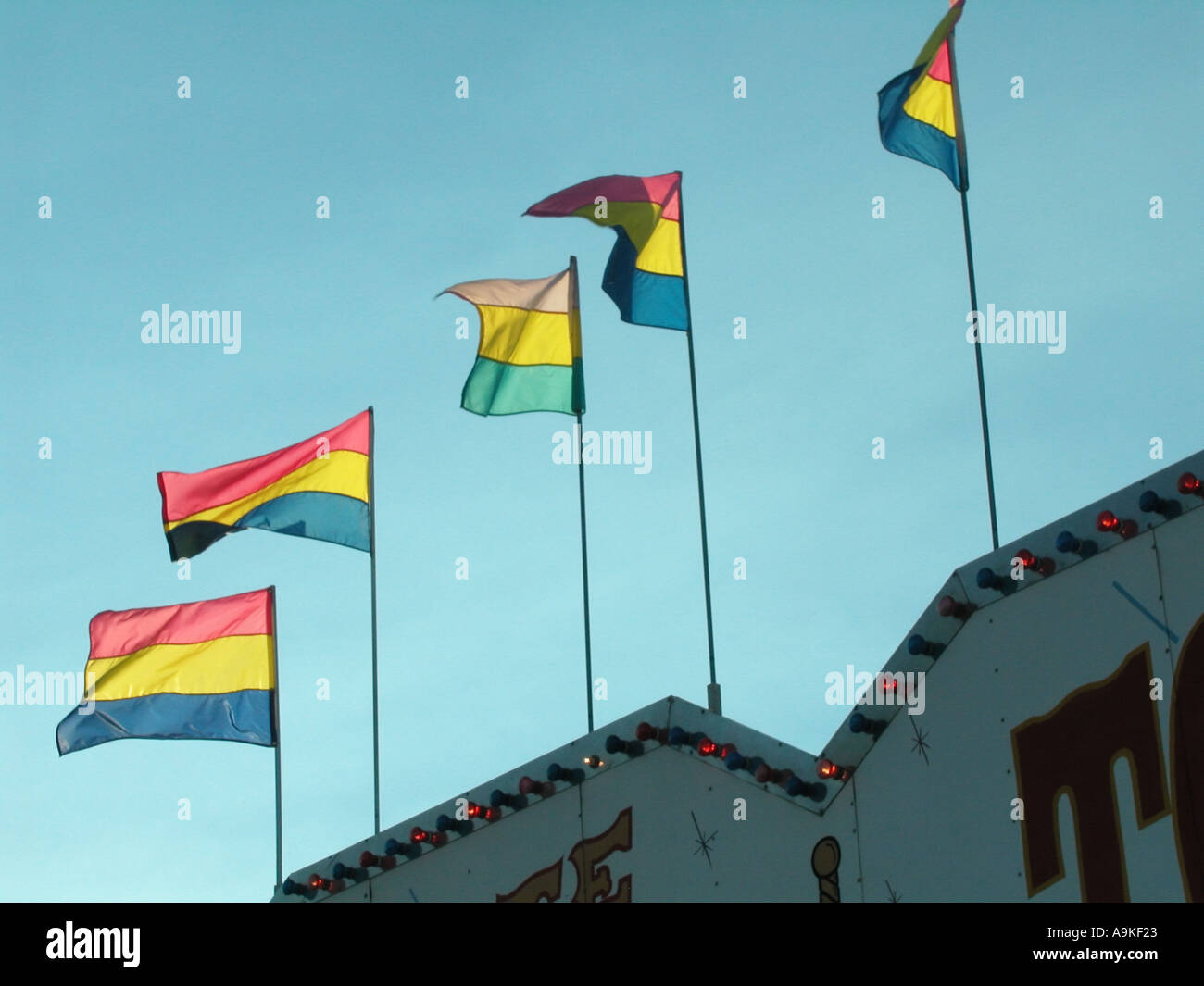 Five colour flags hi-res stock photography and images - Alamy