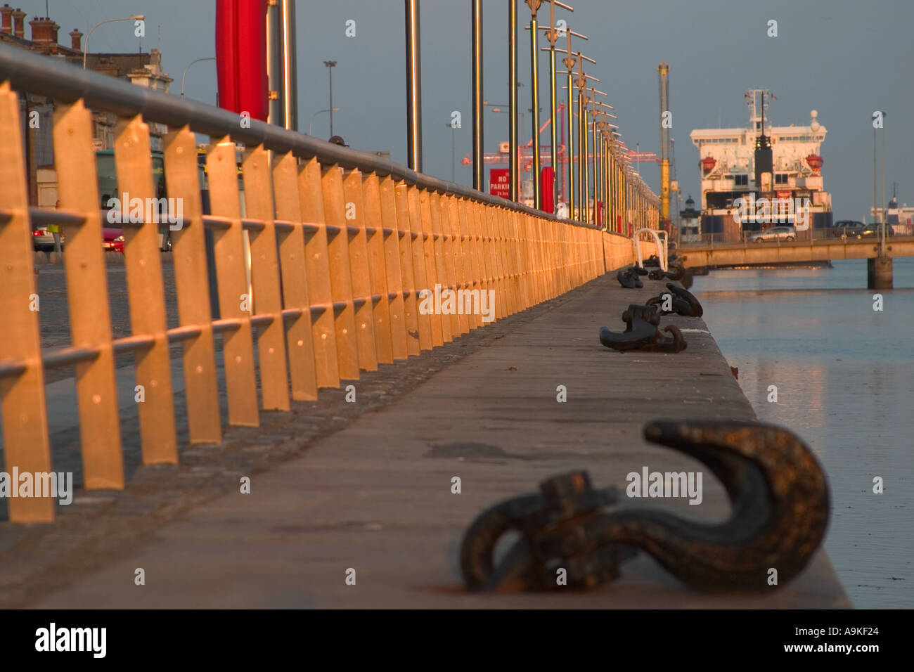 Dublin Quayside Ireland Stock Photo - Alamy
