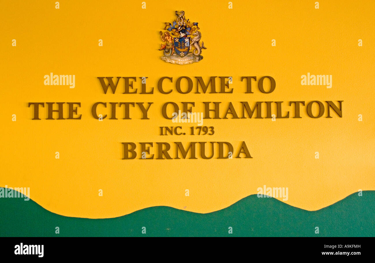 Bermuda welcome to bermuda hi-res stock photography and images - Alamy