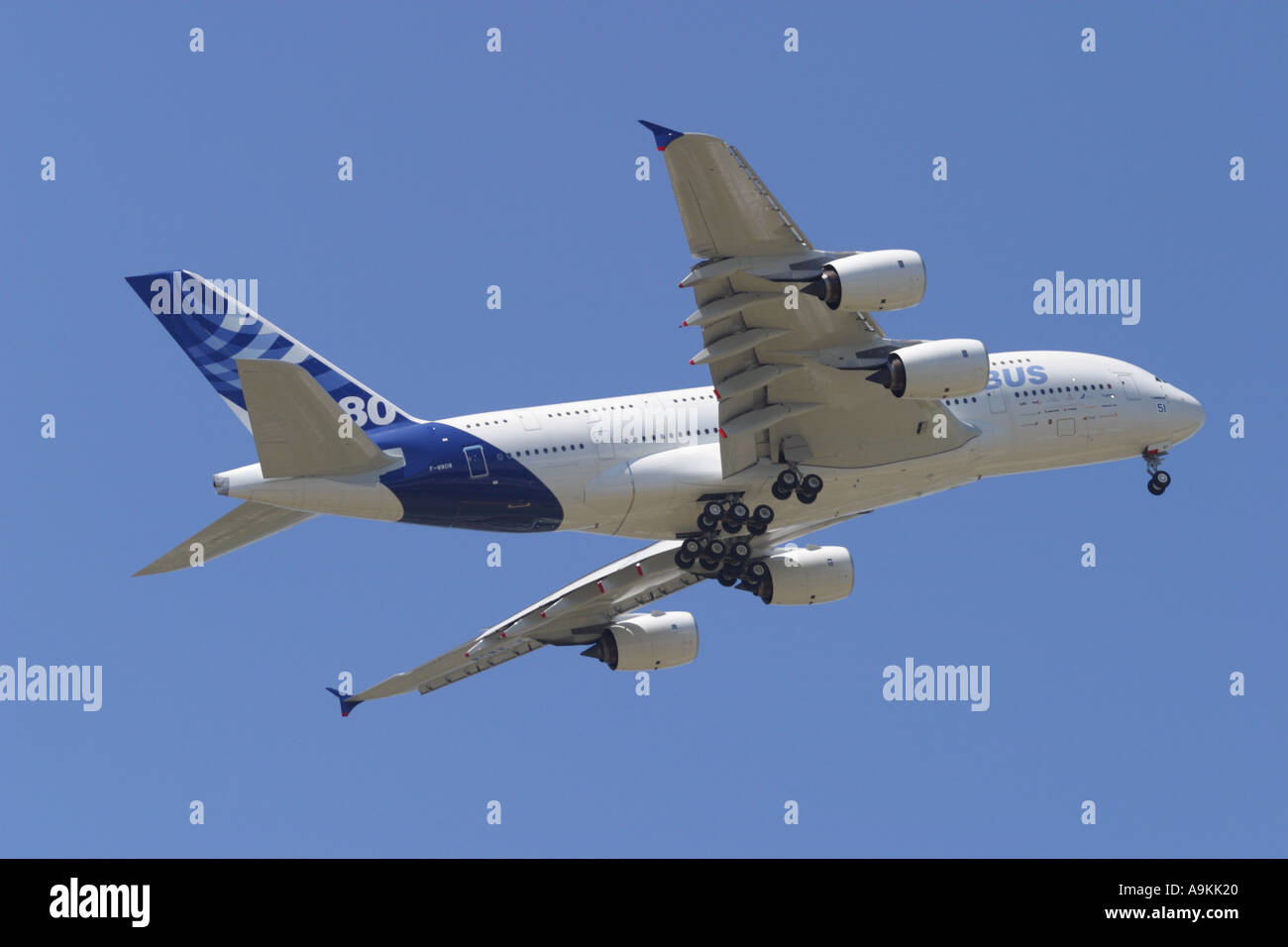Airbus a380 superjumbo airbus new hi-res stock photography and images ...