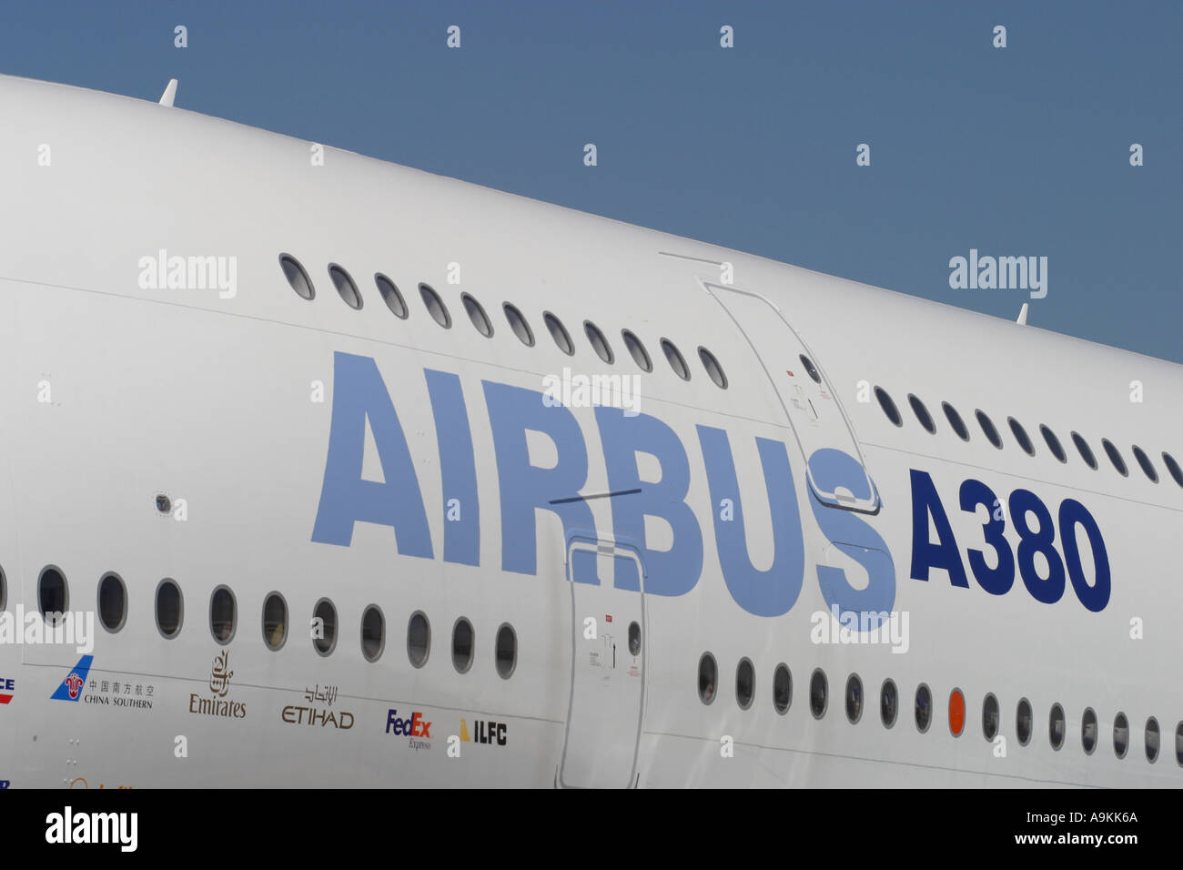 Airbus a380 cabin hi-res stock photography and images - Alamy