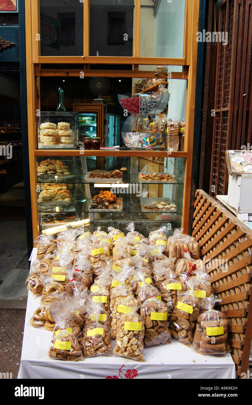 Chania market bakery hi-res stock photography and images - Alamy