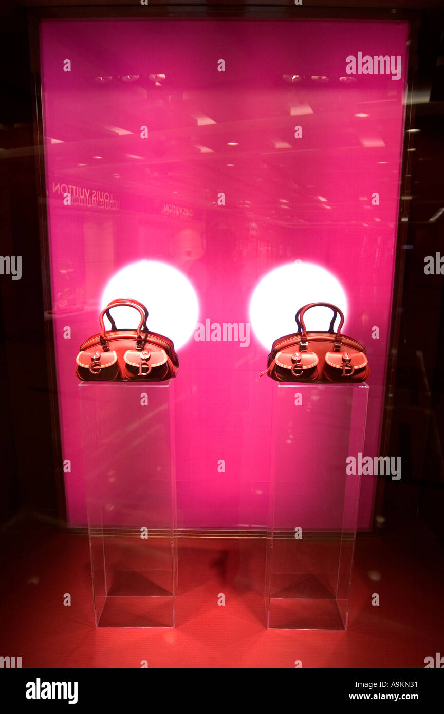 CHRISTIAN DIOR WINDOW DISPLAY IN CHINA WORLD TRADE CENTER ON THE ...