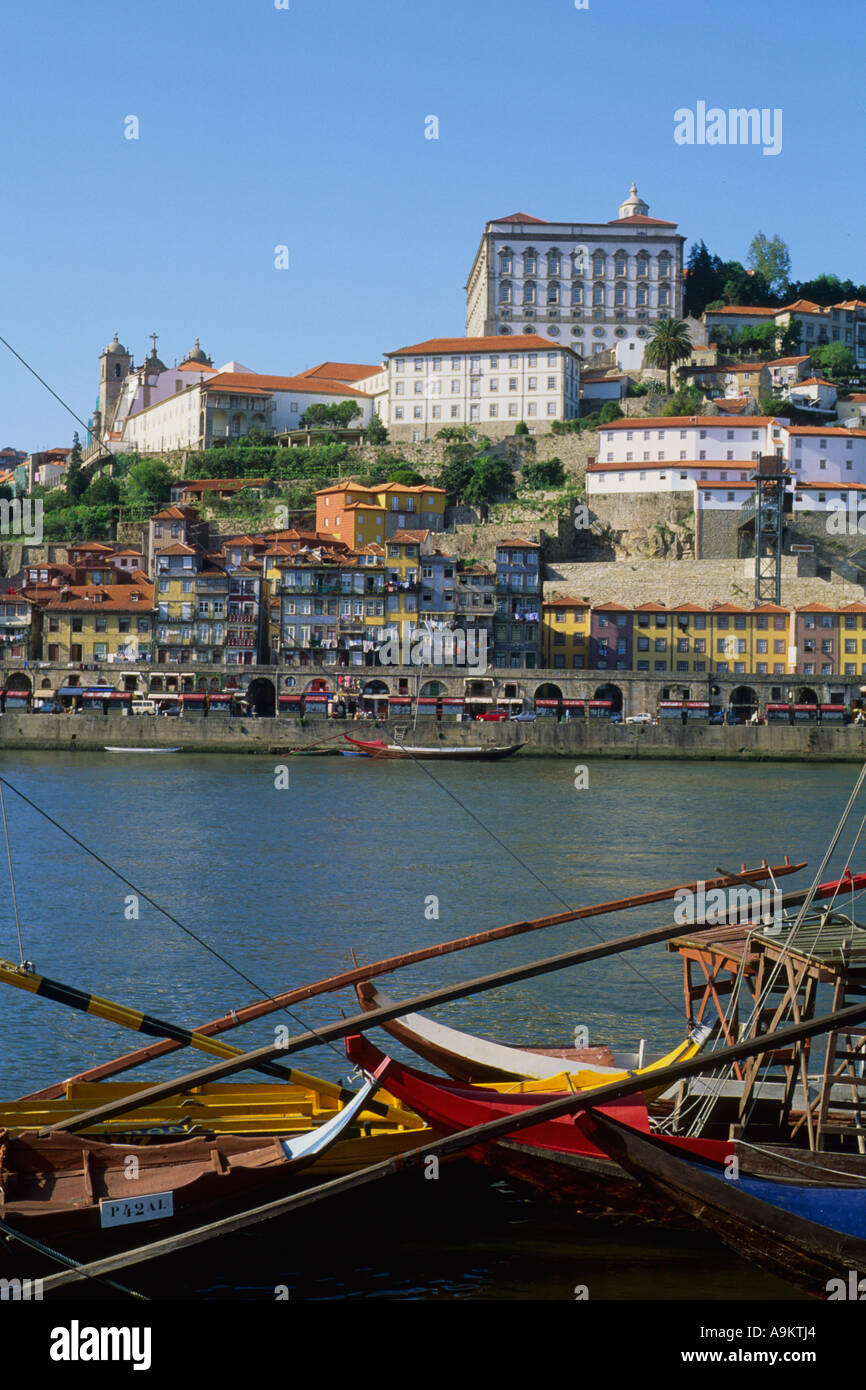 Portugal Porto skyline general view Stock Photo - Alamy
