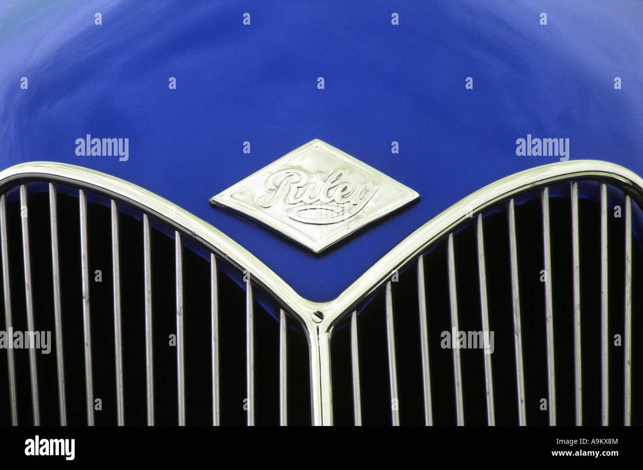 Riley Logo Badge Classic Car Stock Photos & Riley Logo Badge Classic ...