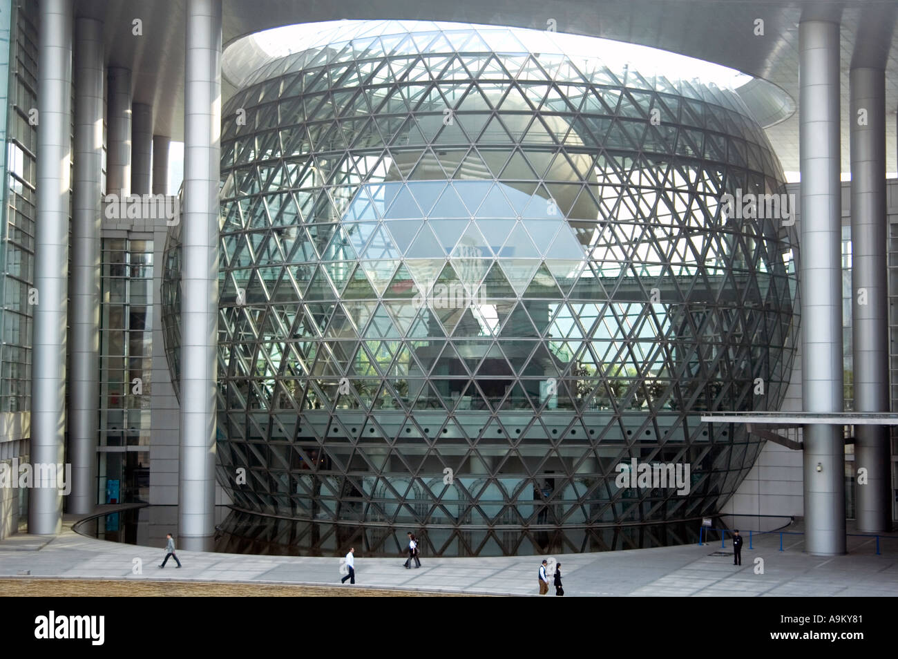 GEODESIC DOME OF THE SCIENCE AND TECHNOLOGY MUSEUM CENTURY SQUARE ...