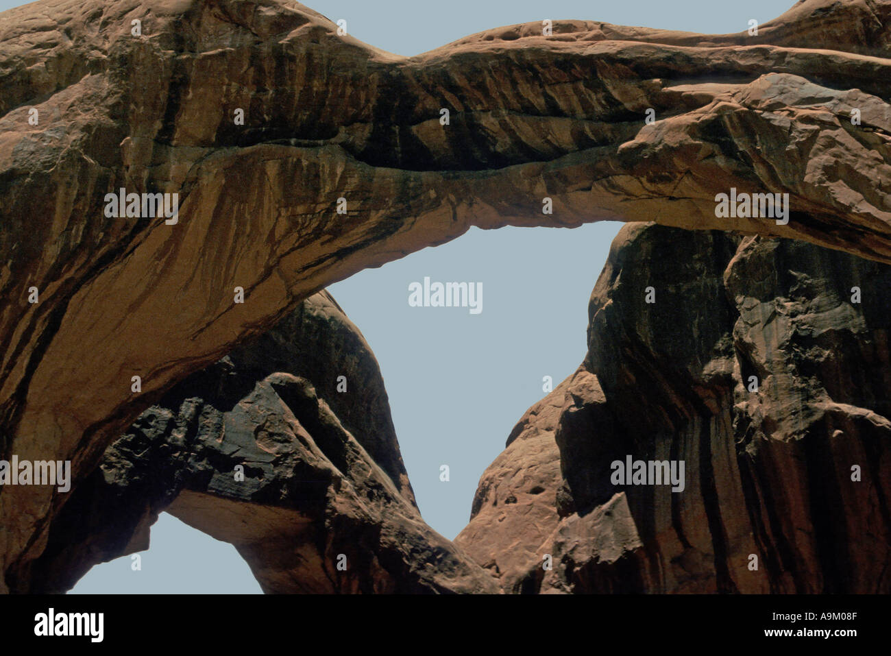 Arches National Park Utah Double Arch Stock Photo - Alamy