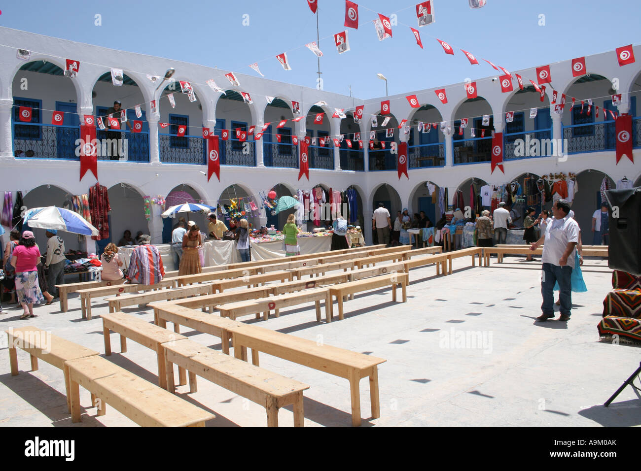La Griba synagogue Djerba during the Lag B'Omer festival Stock Photo ...