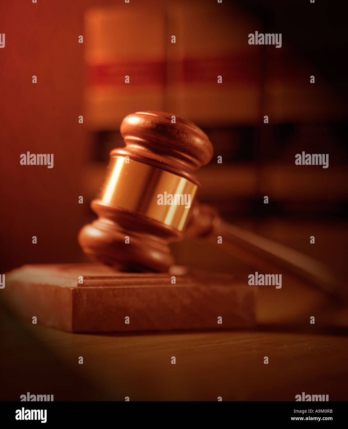 still life justice law books judges gavel wooden base american US ...