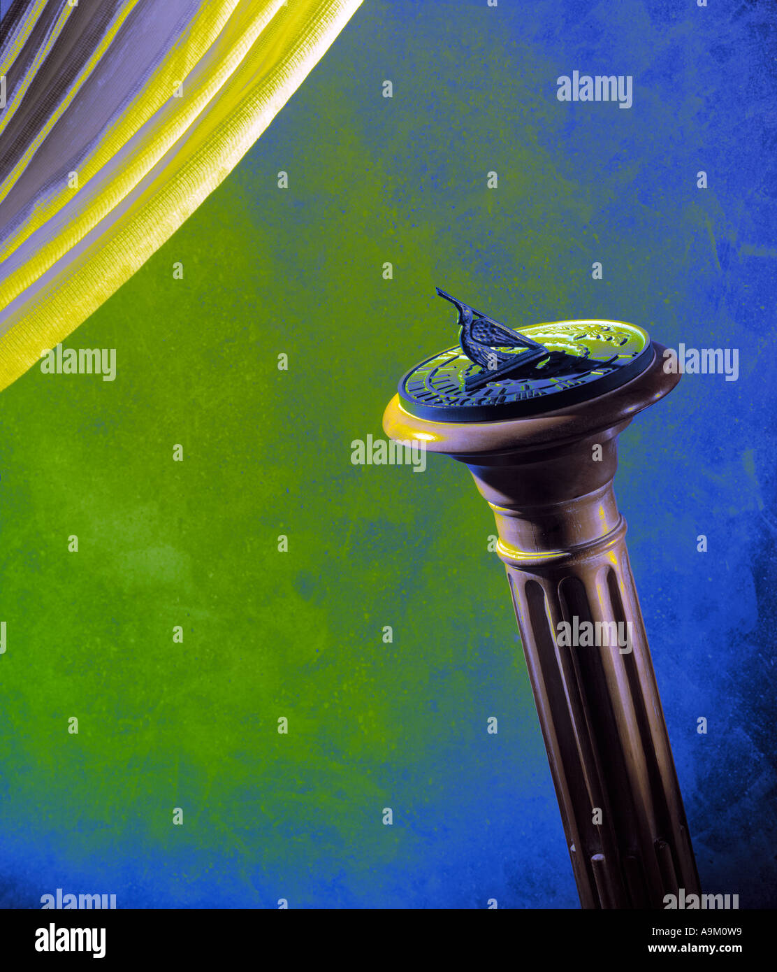 still life assorted timepieces pedestal squander waste dissipate ravage ...