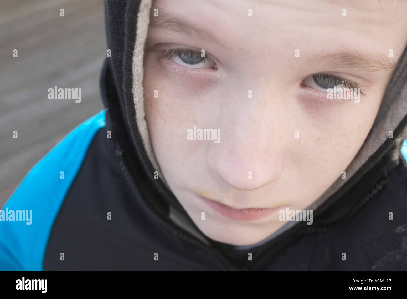 Boy age 11 close up portrait Stock Photo - Alamy
