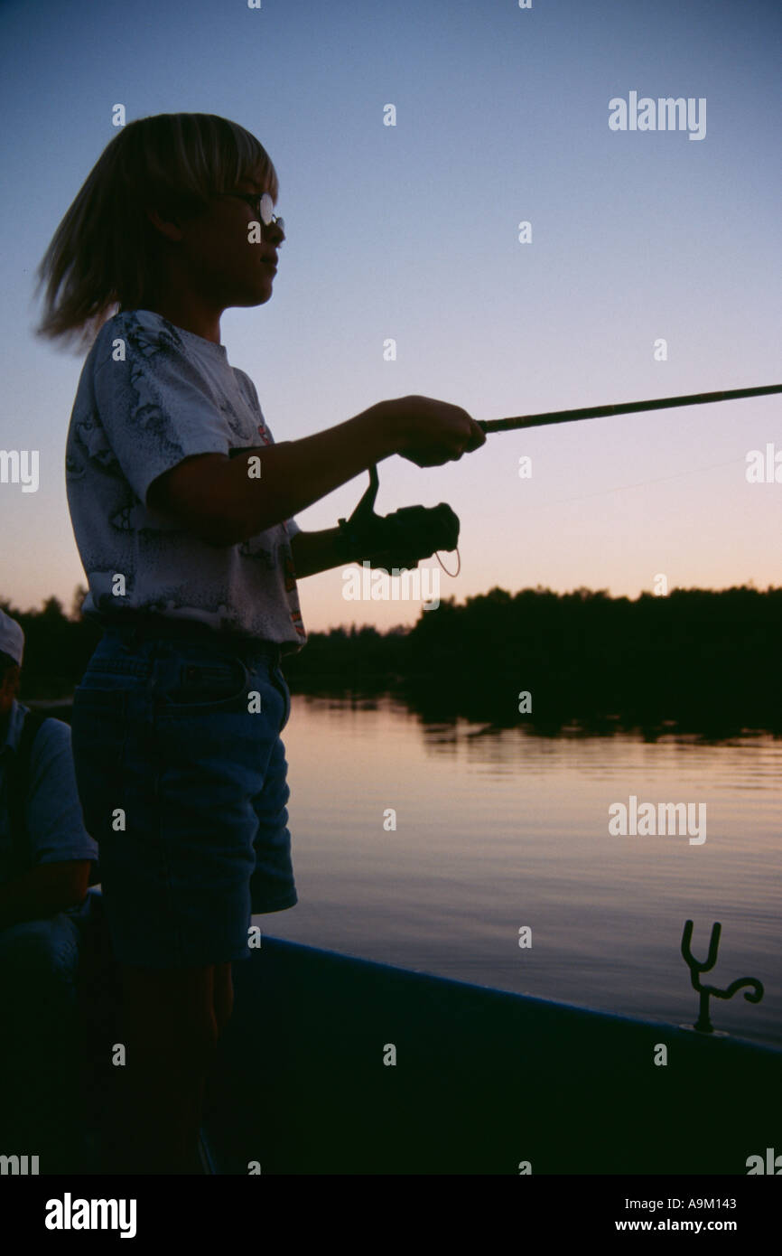 Country boy fishing hi-res stock photography and images - Alamy