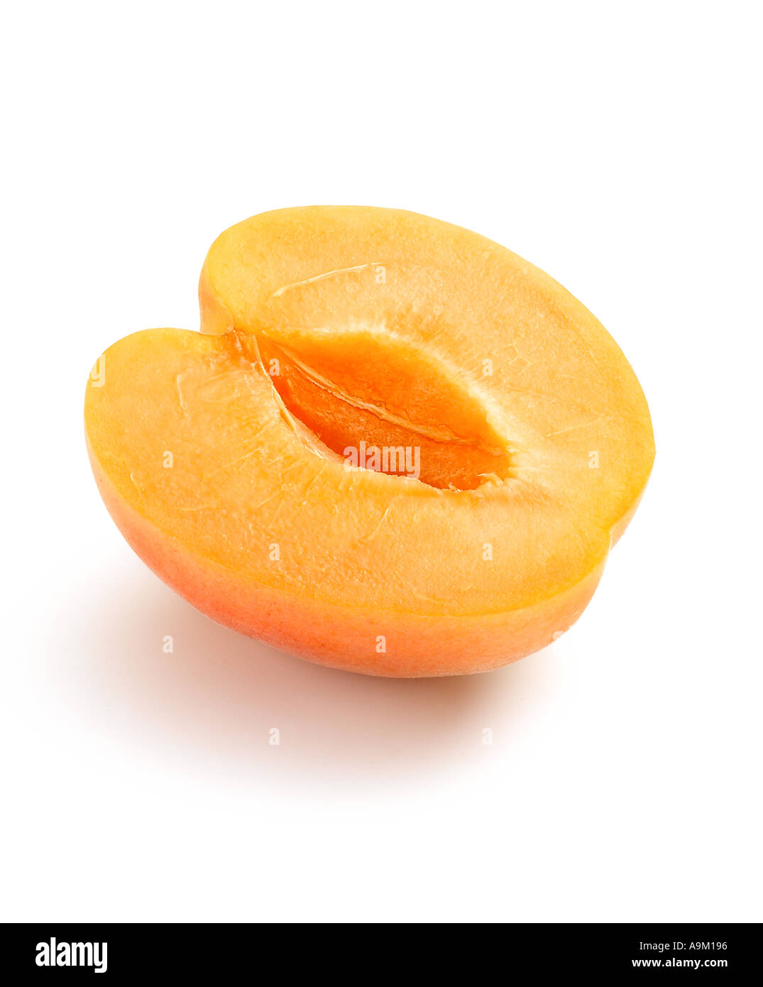 Apricot split Cut Out Stock Images & Pictures - Alamy