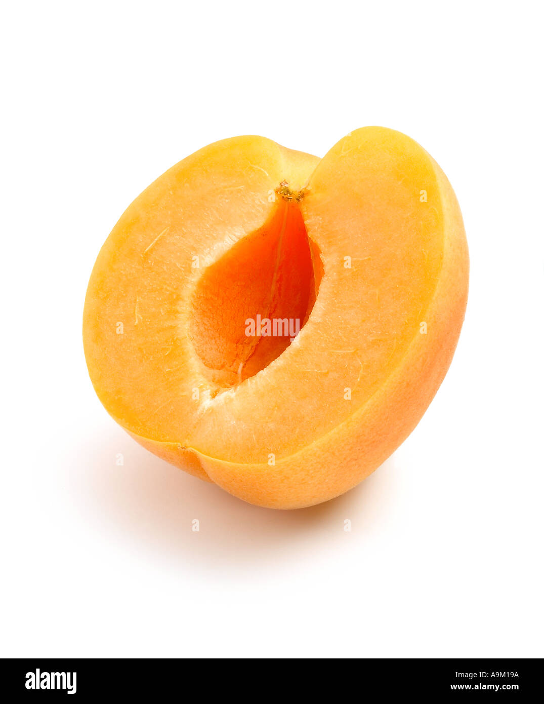 Apricot split Cut Out Stock Images & Pictures - Alamy