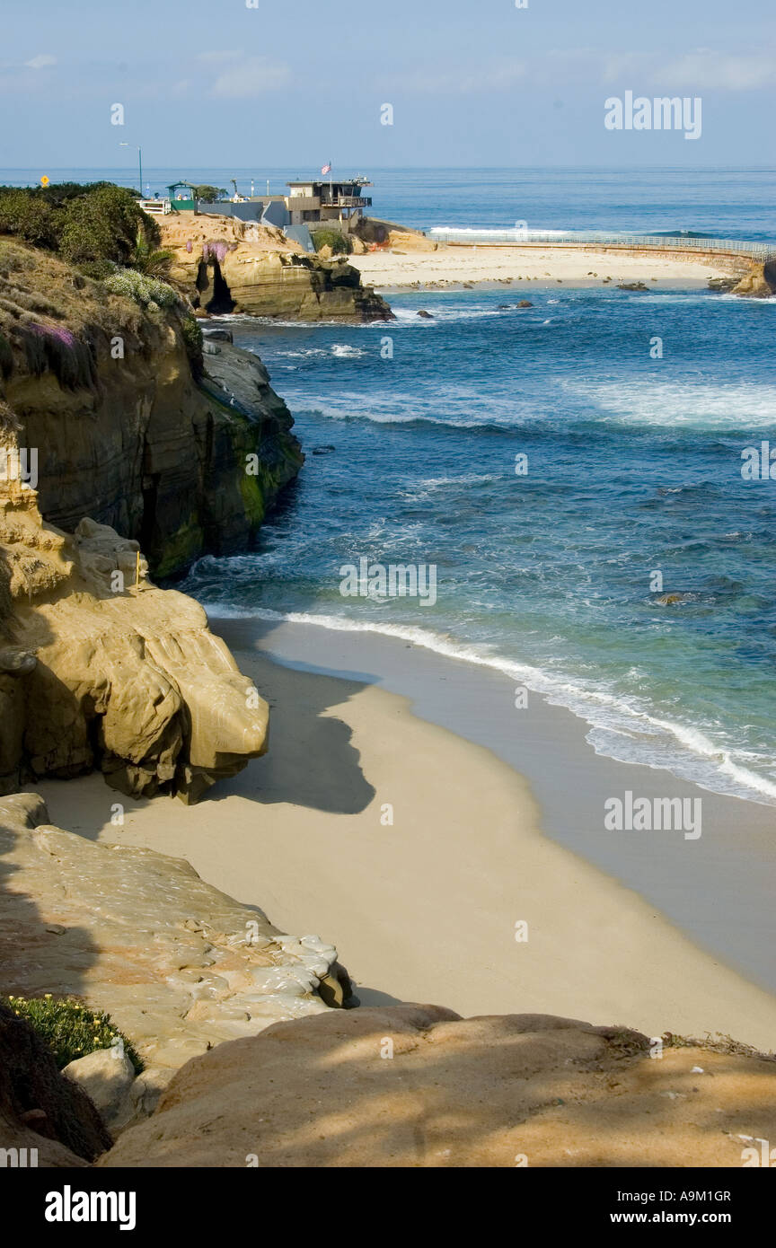 beach at la Jolla Cove, California Stock Photo - Alamy