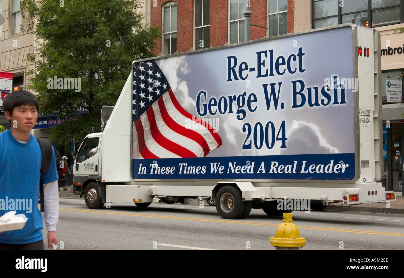 George w bush campaign hi-res stock photography and images - Alamy