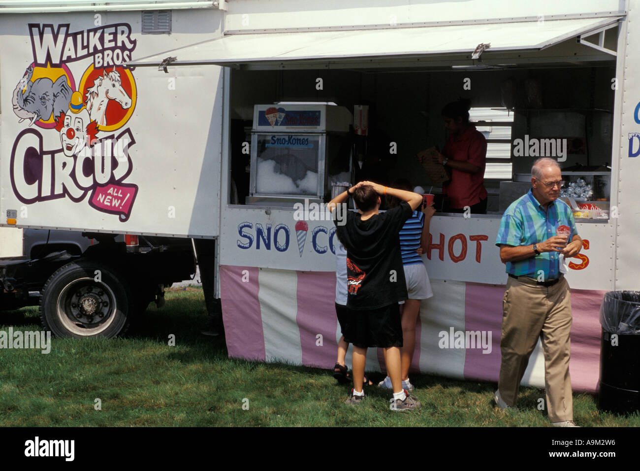 Walker Bros. Brothers Circus Stock Photo - Alamy