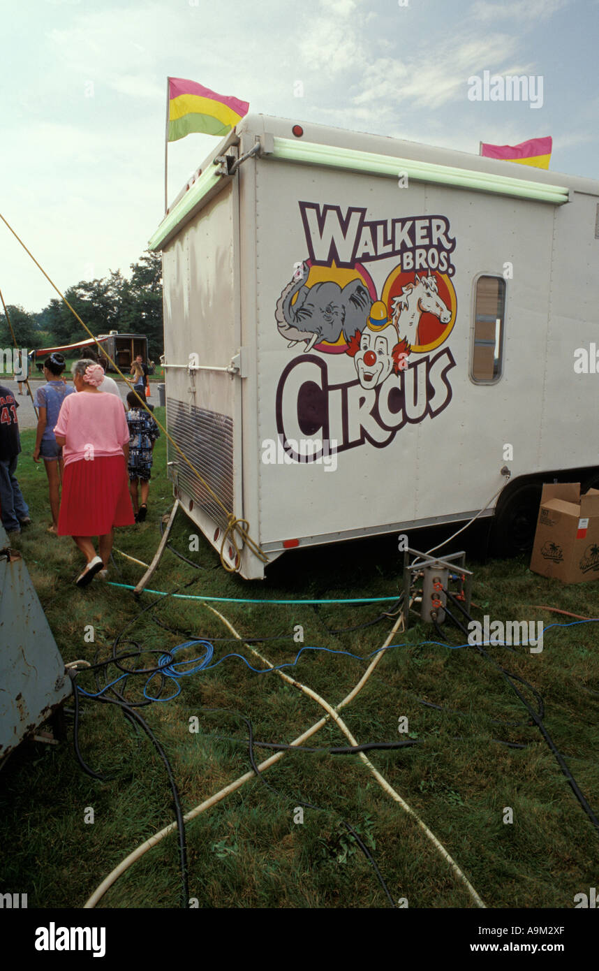 Walker Bros. Brothers Circus Stock Photo - Alamy
