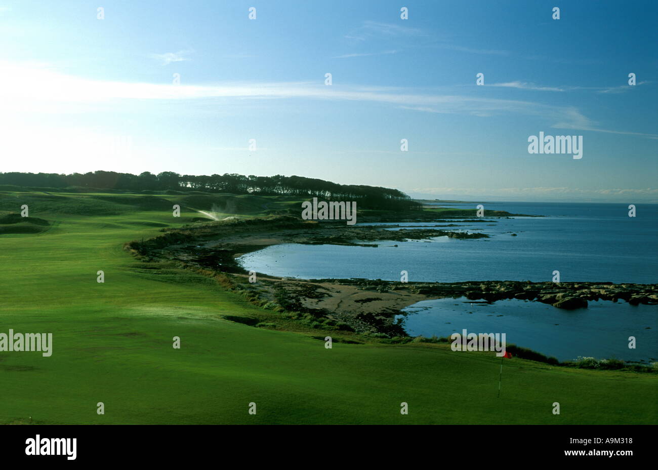 Kingsbarns Golf Links Scotland UK 12th Hole Stock Photo - Alamy