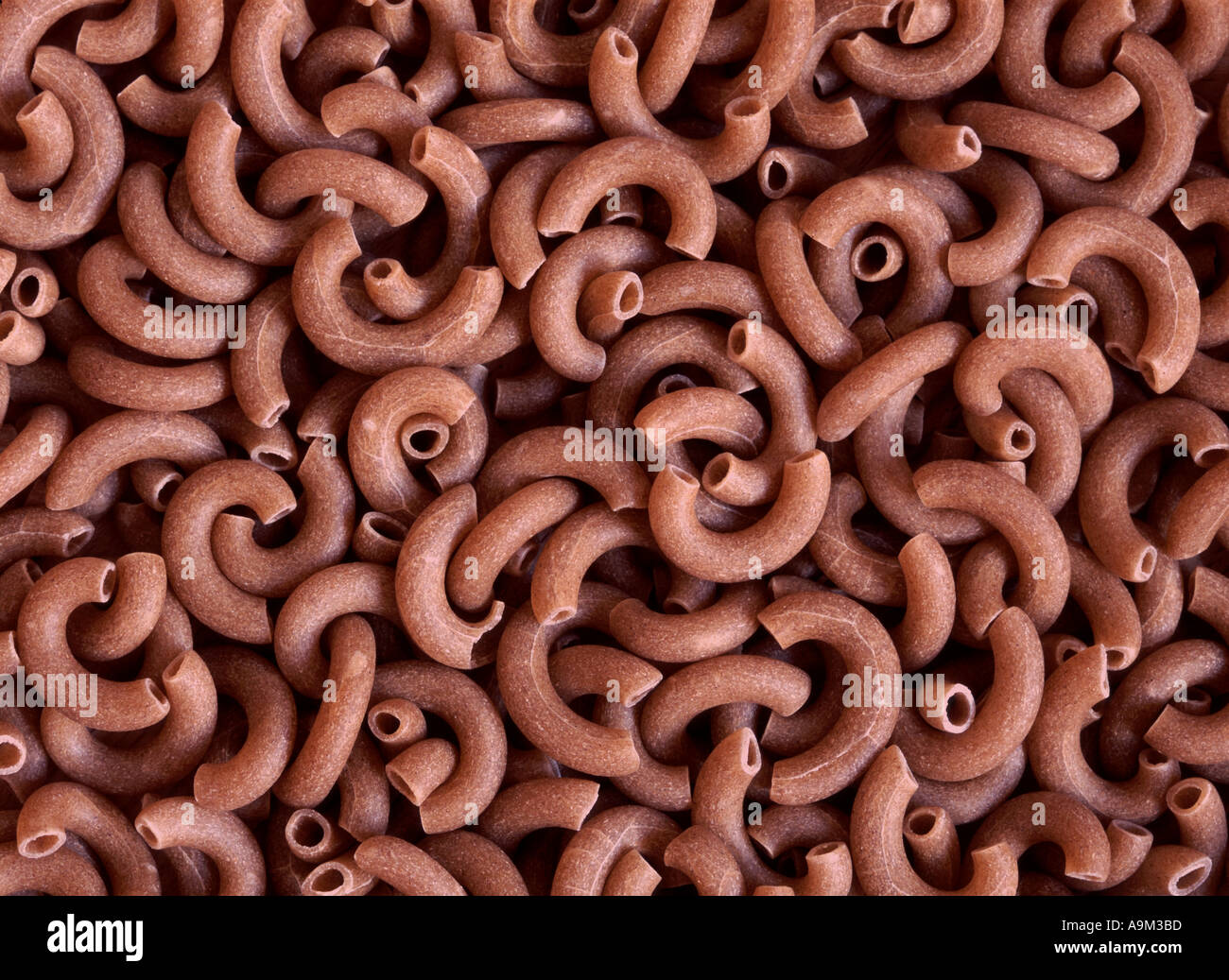 Brown wholemeal pasta Stock Photo - Alamy