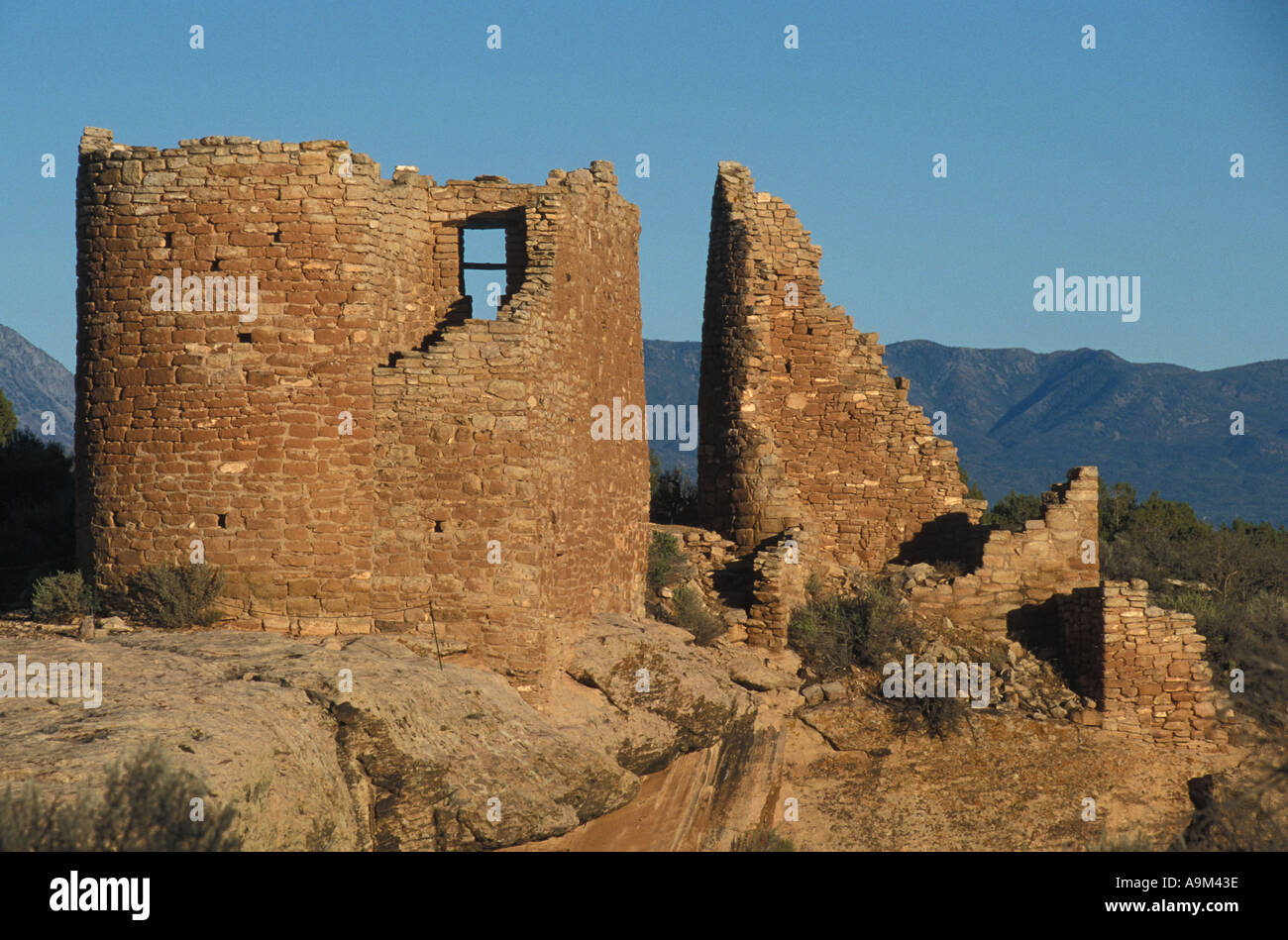 Hovenweep Castle at Hovenweep National Monument Stock Photo - Alamy