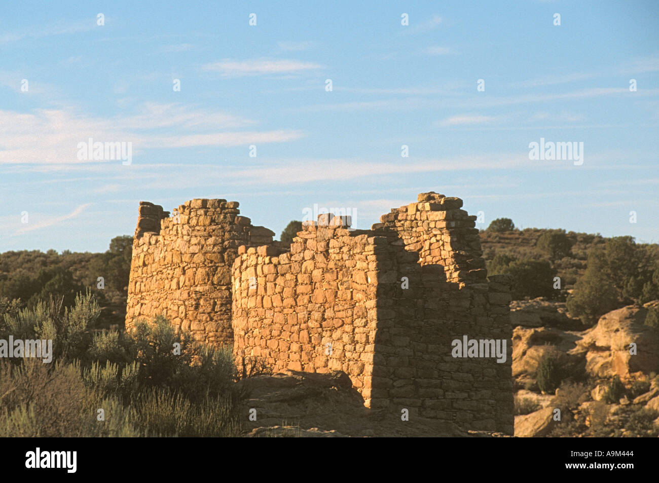 Hovenweep Castle at Hovenweep National Monument Stock Photo - Alamy