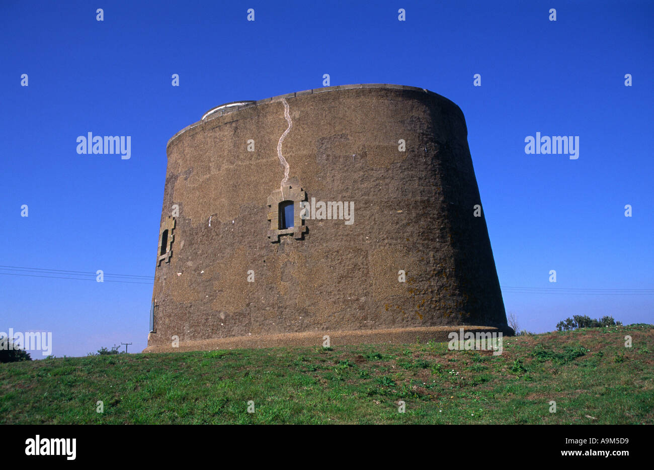 Martello tower Shingle Street Suffolk England Stock Photo - Alamy