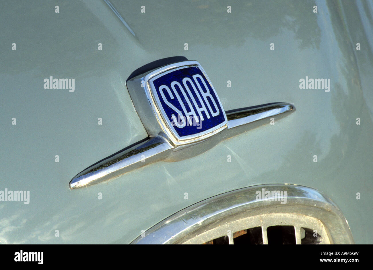 Saab 93B of 1958. Swedish car manufacturer 1949 to date. Saab car auto ...