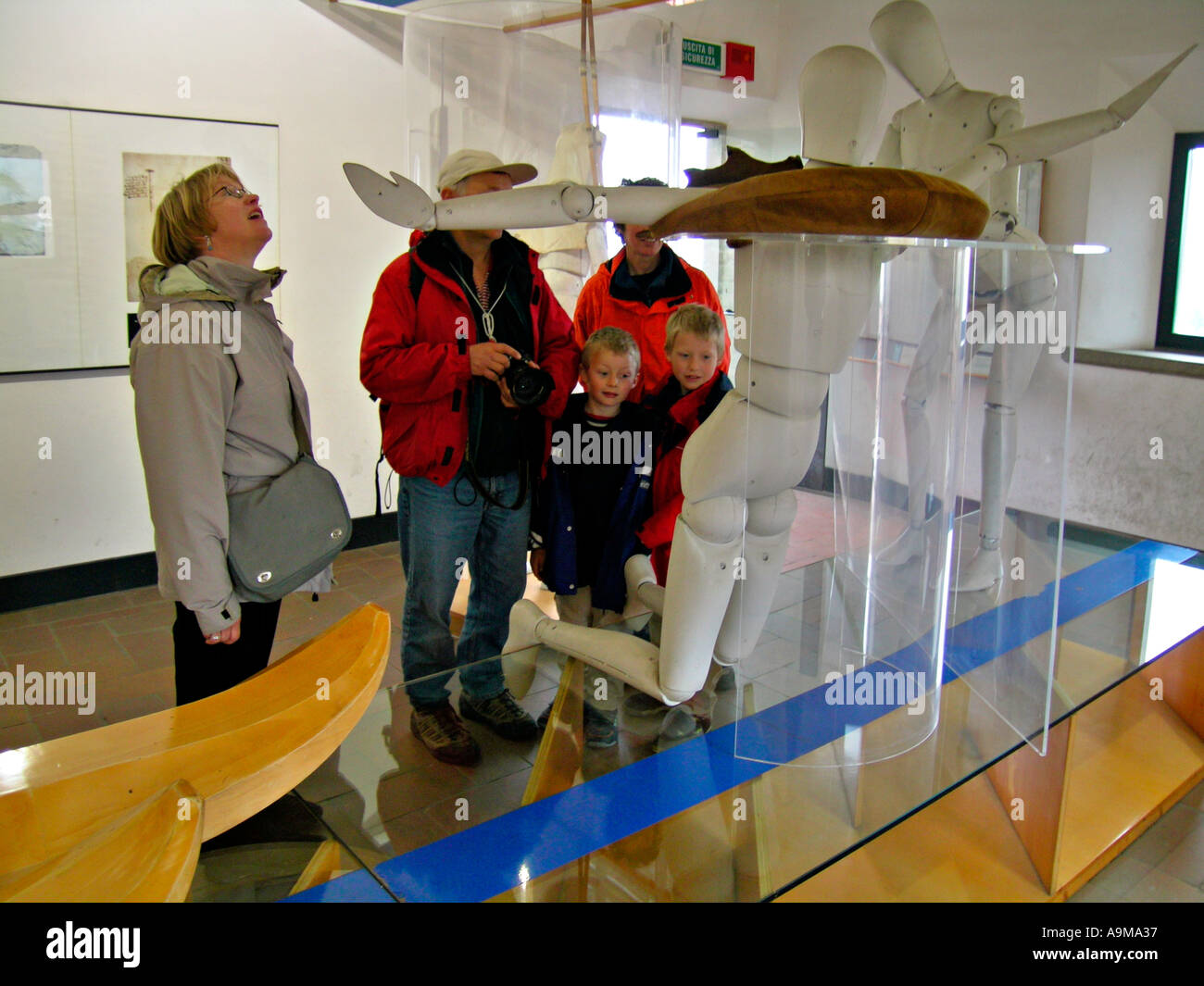 objects in the museum of Leonardo da Vinci Museo Leonardiano Vinci ...